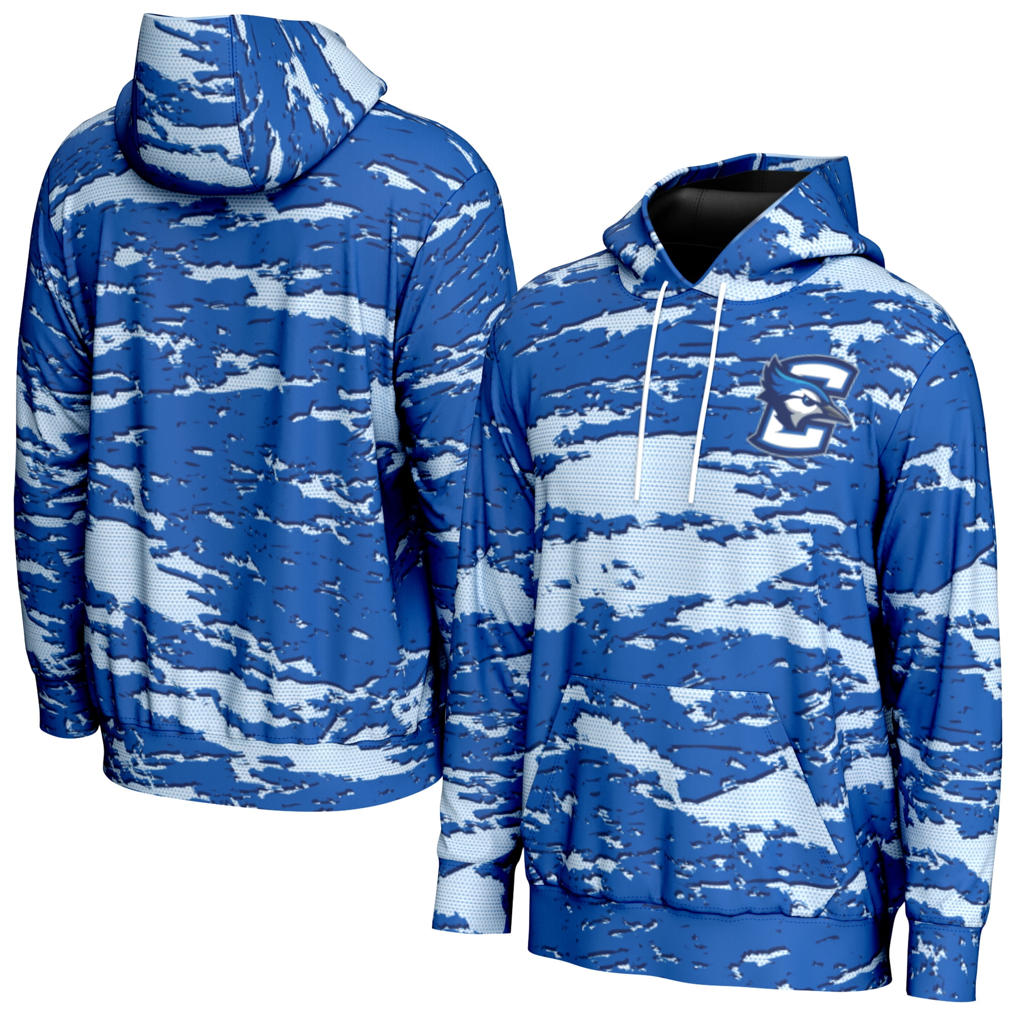 Men's ProSphere Blue Creighton Bluejays 2.0 Fortitude Pullover Hoodie ...