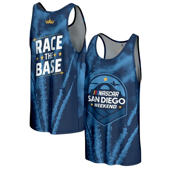 Men's ProSphere Blue NASCAR San Diego Weekend Tank Top - Walmart.com
