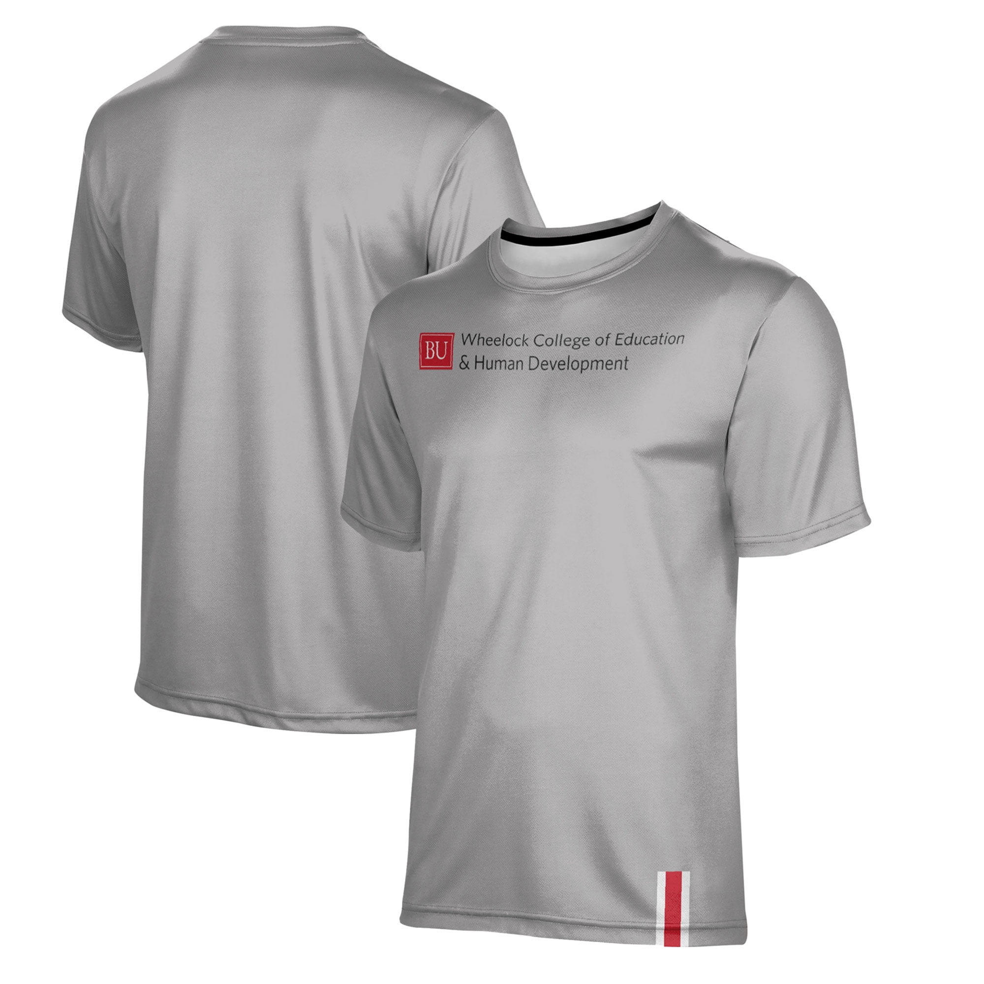 Men's ProSphere Gray Boston University Wheelock College of Education ...