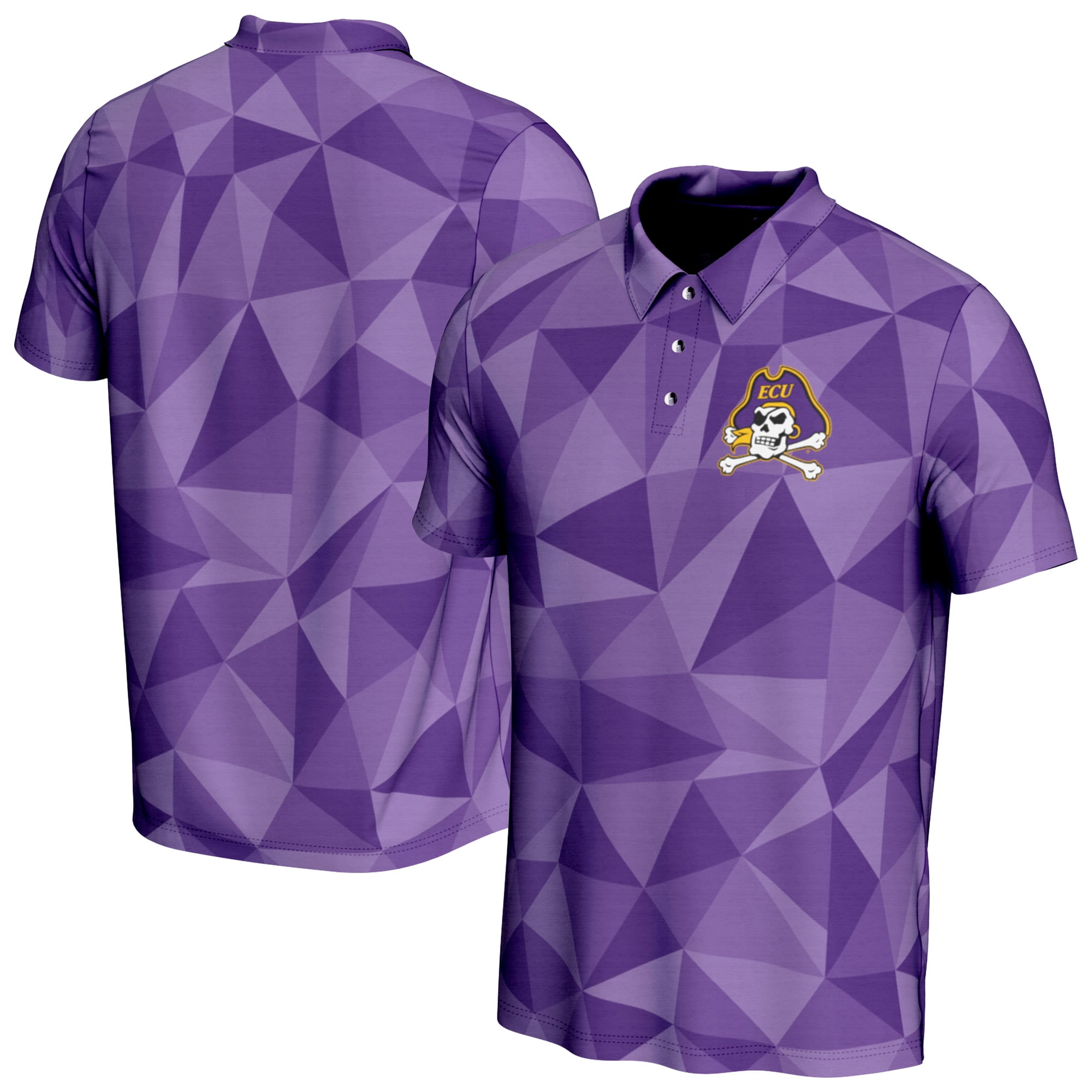 Men's ProSphere Purple ECU Pirates Maya 2.0 Polo - Walmart.com