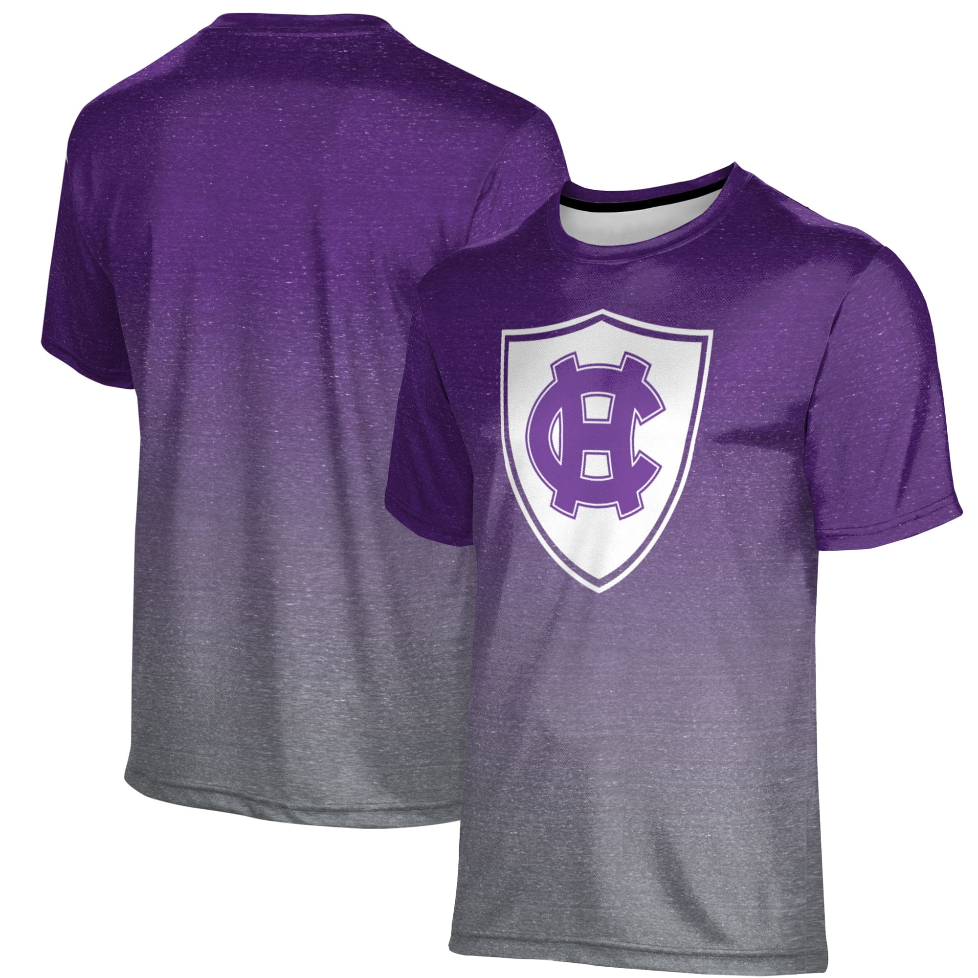 Men's ProSphere Purple Holy Cross Crusaders Ombre T-Shirt - Walmart.com