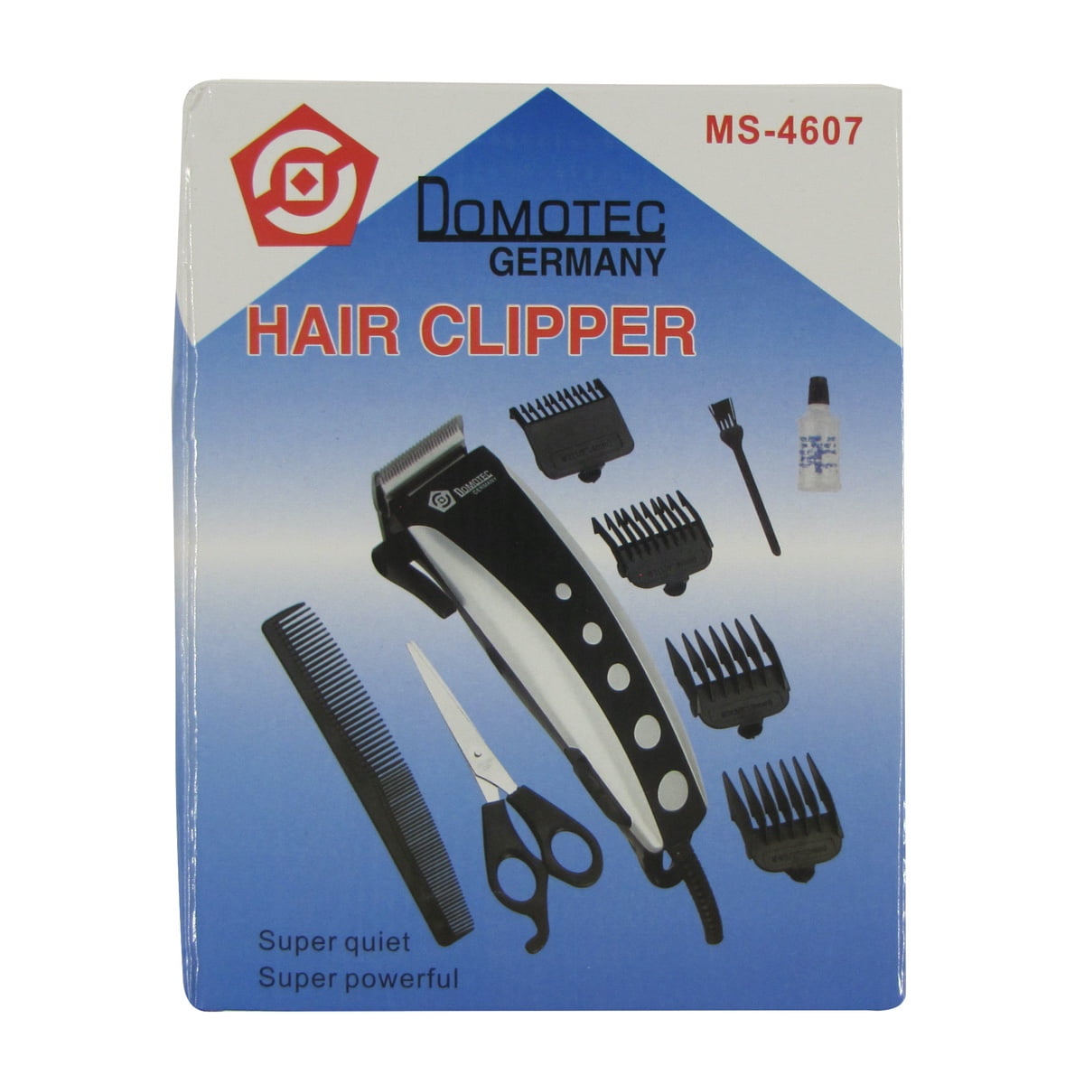 Men's Professional Hair Cutting Clipper 9 Pc Set Haircut Machine Beard ...