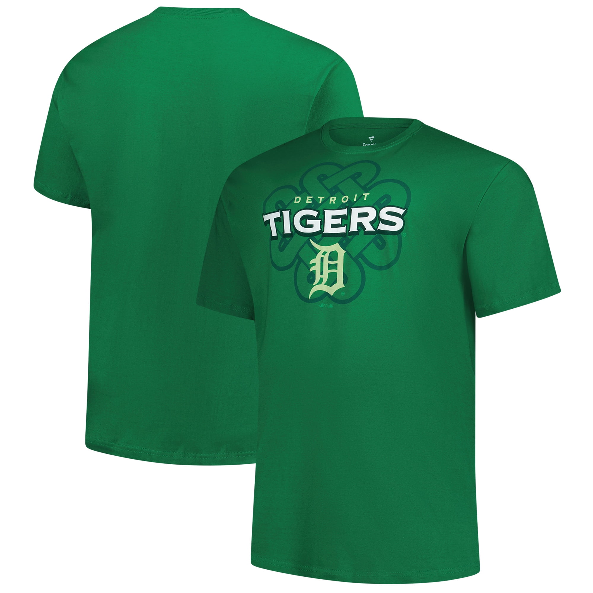 Men's Profile Kelly Green Detroit Tigers Big & Tall Celtic T-Shirt ...