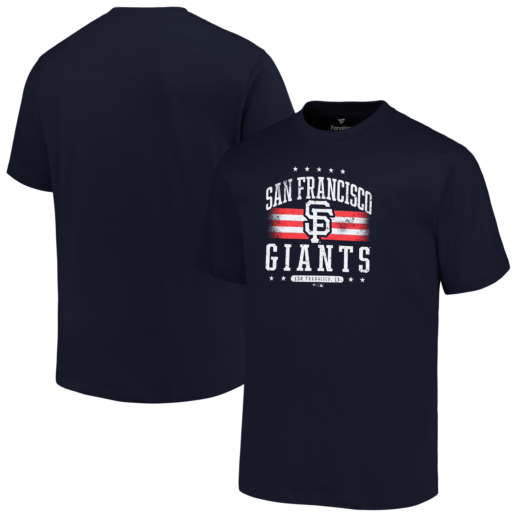 Men's Profile Navy San Francisco Giants Big & Tall Americana T-Shirt ...