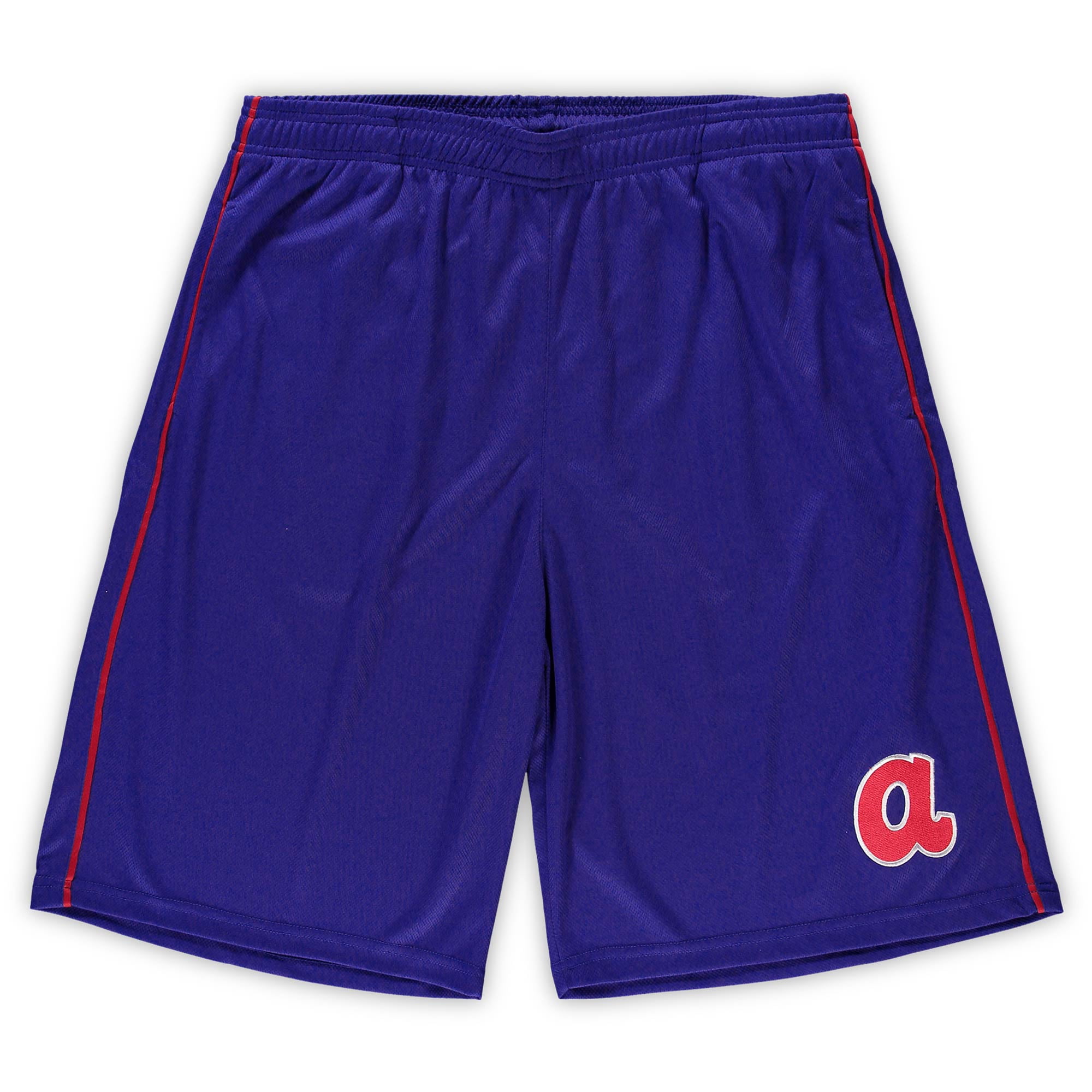 Men's Profile-Royal Atlanta Braves Big & Tall Mesh Shorts - Walmart.com