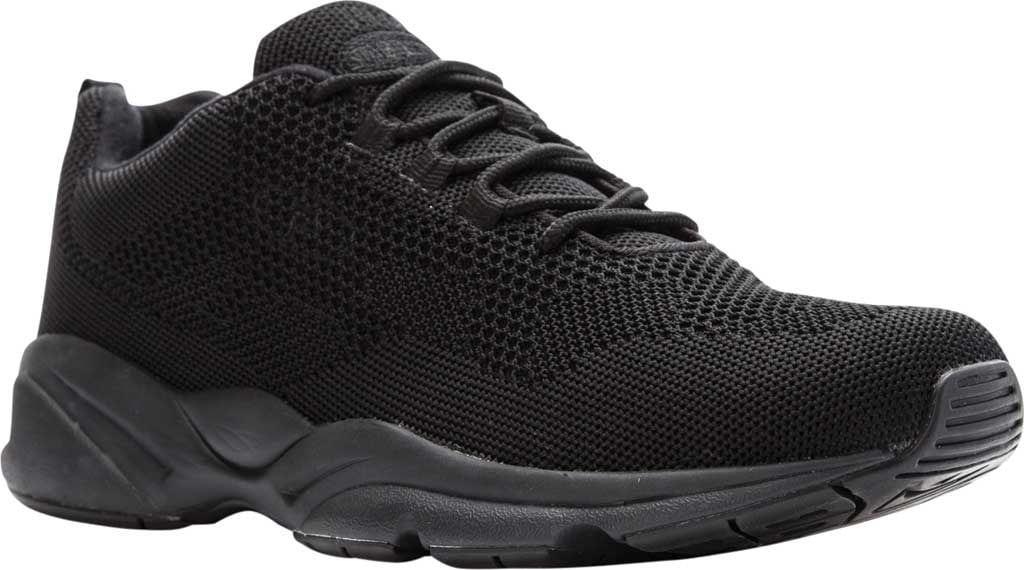 Propet Men's Stability Fly Walking Shoe Navy/Grey - MAA032MNVG NAVY ...