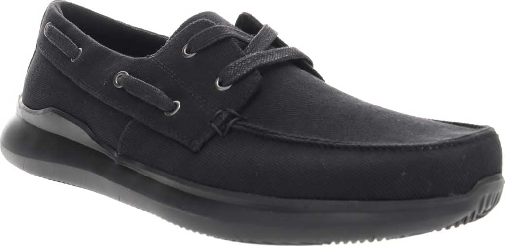 Men's Propet Viasol Lace Loafer Black - Walmart.com