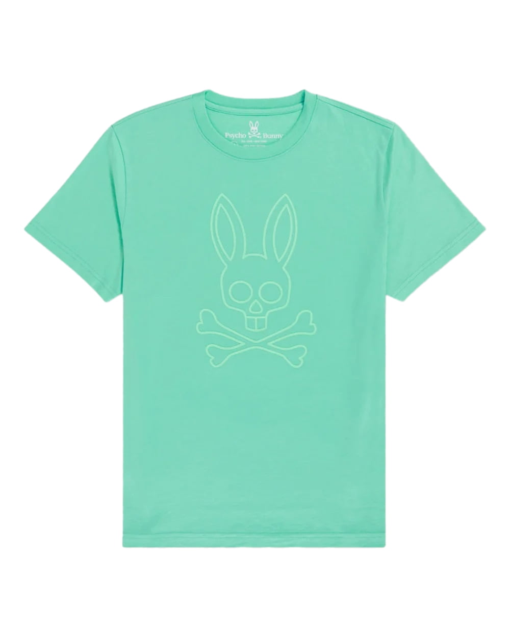 Men's Psycho Bunny Miami Pool Owen Large Bunny T-Shirt - 4/S - Walmart.com