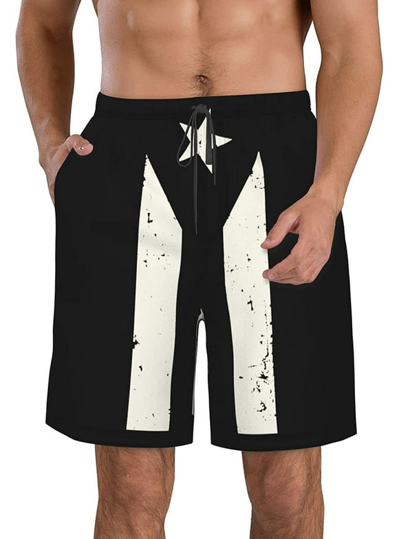 Puerto Rico Flag Swim Trunks