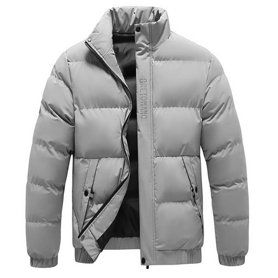 Men's Puffer Jacket Waterproof Winter Parka Jackets Warm Thicken Ski ...