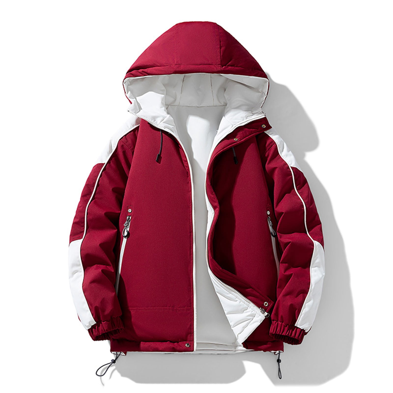 Men's Puffer Jacket Waterproof Winter Parka jacket Warm Thicken Ski ...