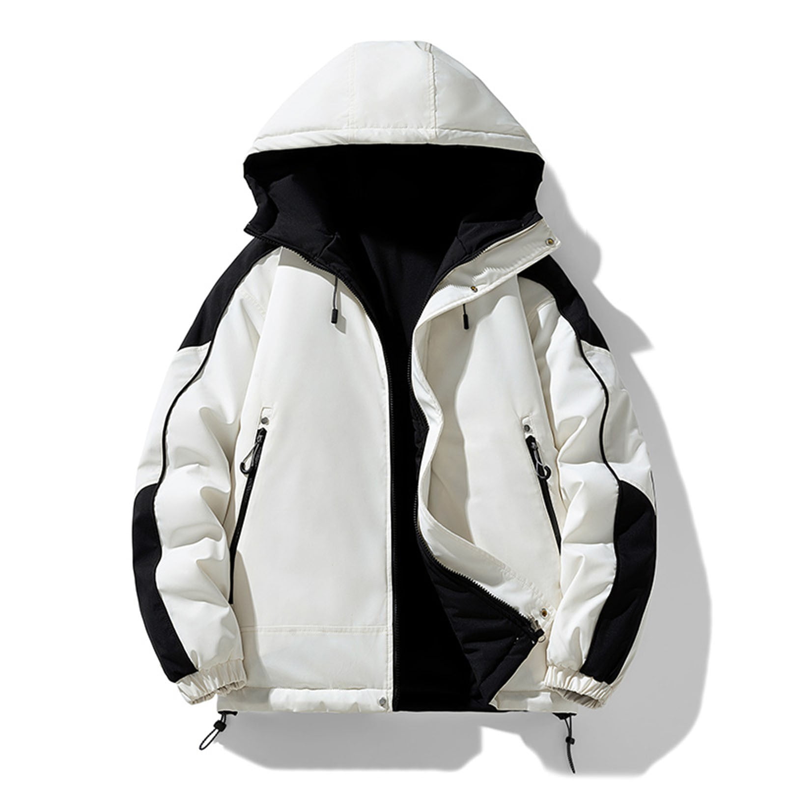 Men's Puffer Jacket Waterproof Winter Parka jacket Warm Thicken Ski ...