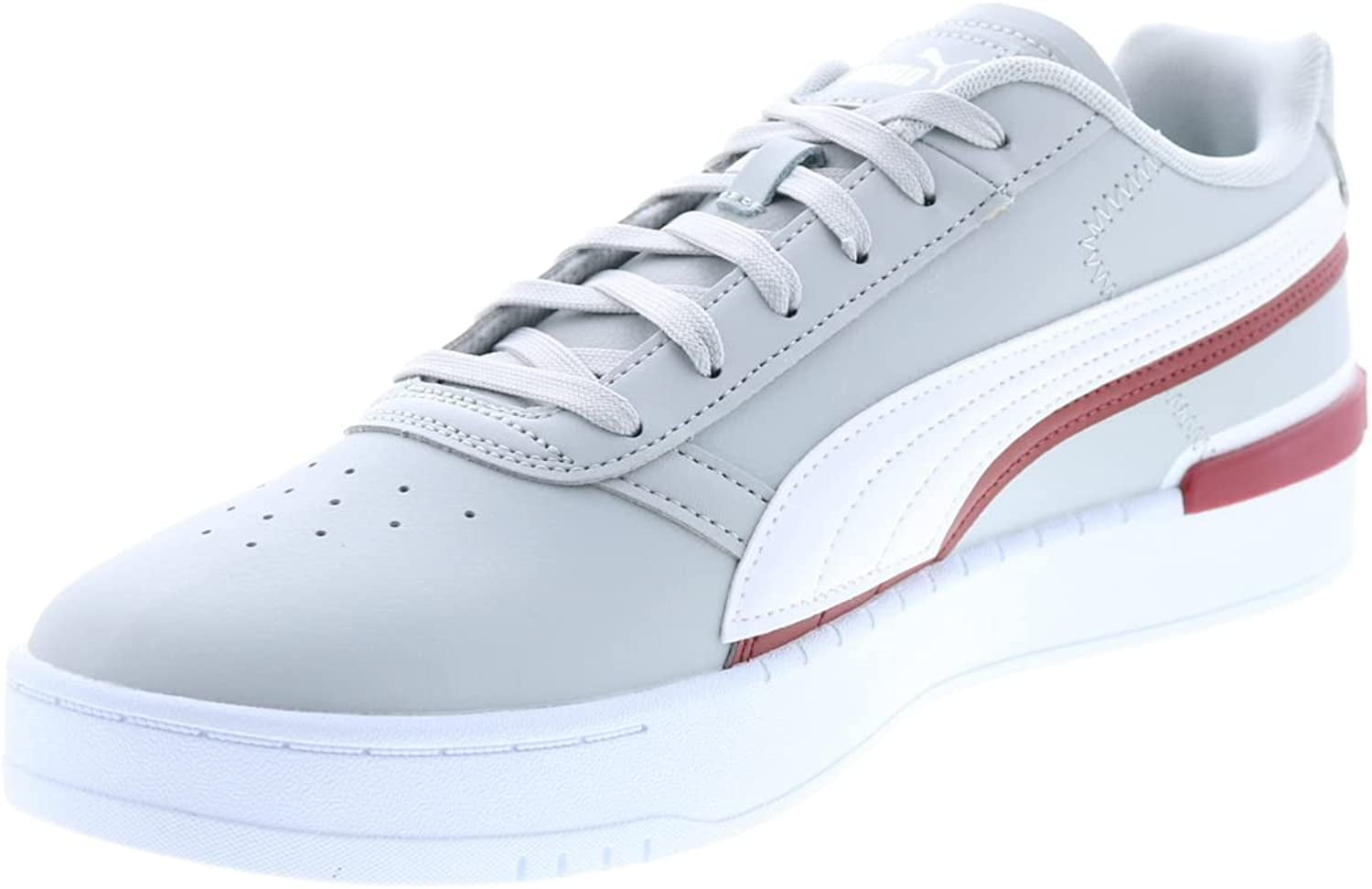 Men's Puma Clasico Varsity Patch High Rise/White/Intense Red (388425 02 ...