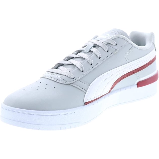 Men's Puma Clasico Varsity Patch High Rise/White/Intense Red (388425 02 ...
