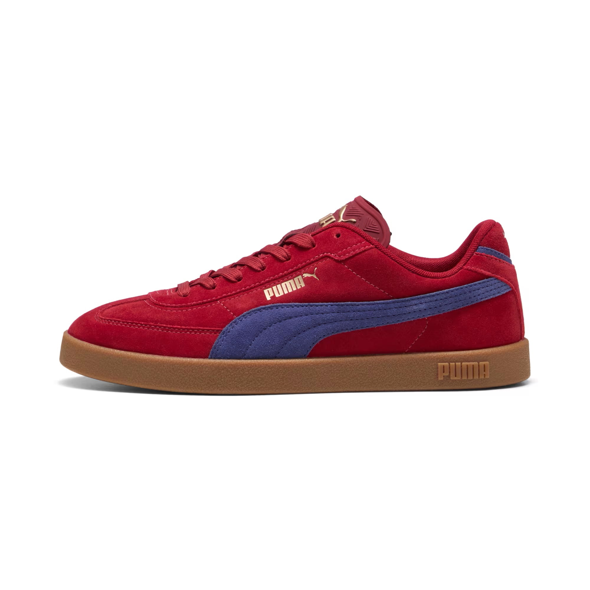 Men's Puma Club II Era Suede Dark Crimson/Blue Crystal (400717 04) - 12 ...