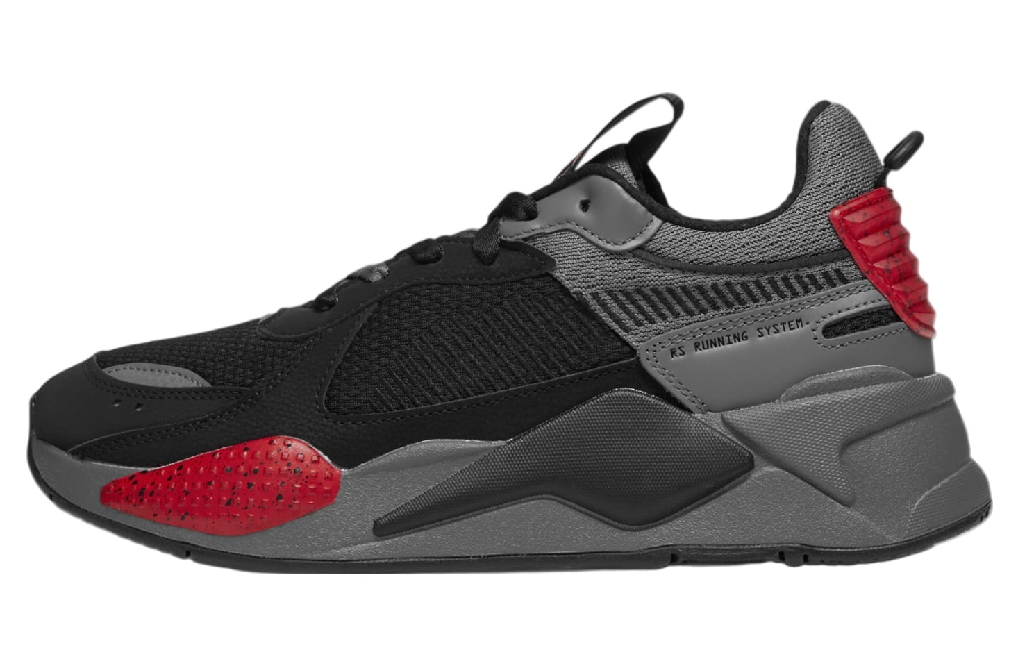 Men's Puma RS-X Halves Castlerock/Puma Black-High Risk Red (385754 01 ...