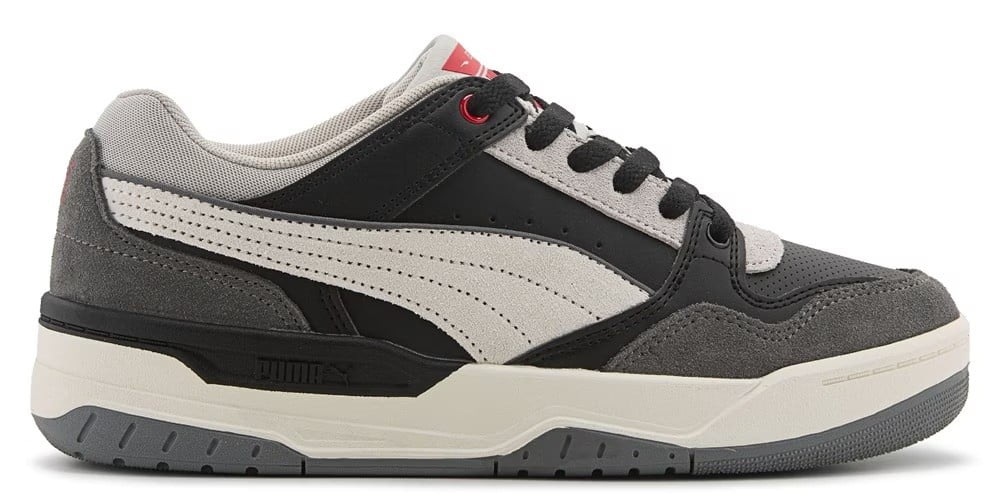 Men's Puma Rebound Retro SD Black-Gray-For all time red (400214 03 ...