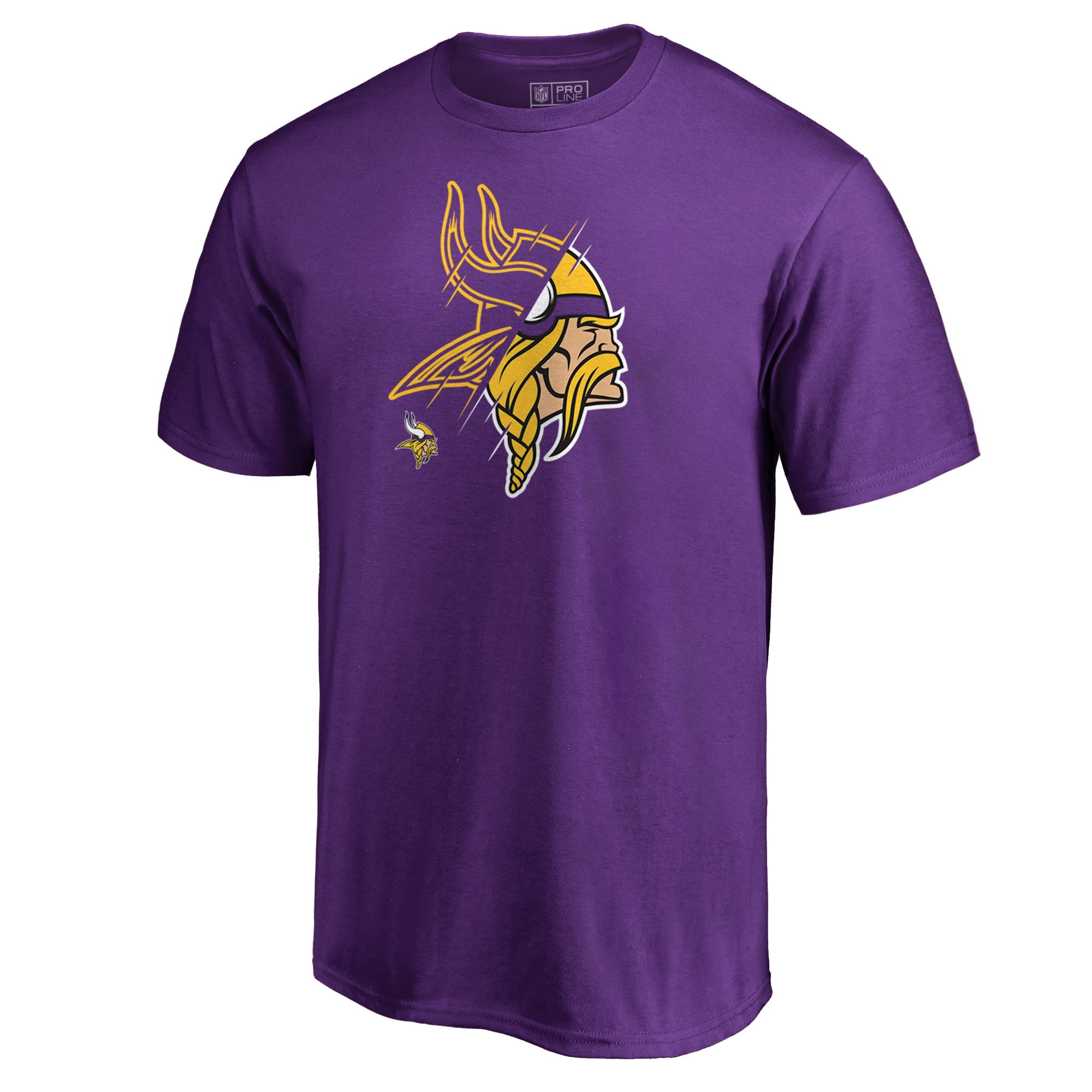 Men's Purple Minnesota Vikings X-Ray T-Shirt - Walmart.com