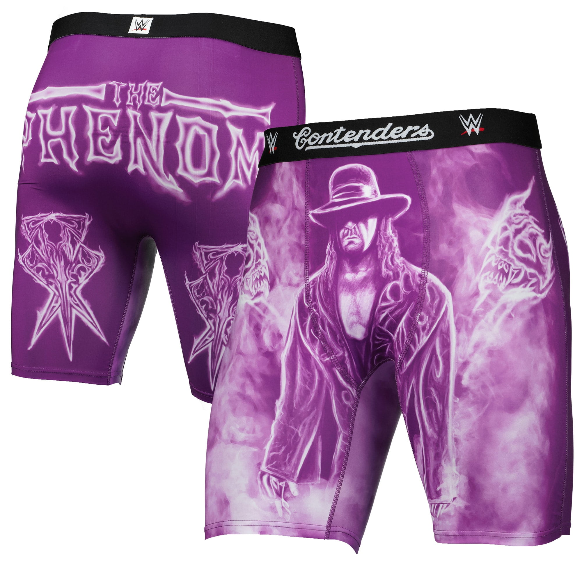 Men's Purple The Undertaker Contenders Boxer Briefs - Walmart.com