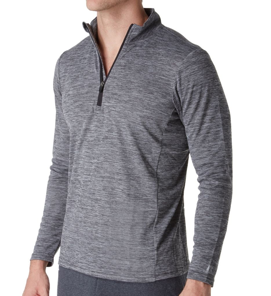 Men's QZ7EAM0 Men's 1/4 Zip Pull Over - Walmart.com
