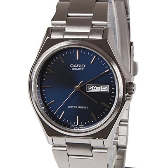 Men's Quartz Watch Quartz Mineral Crystal MTP-1240D-2A - Walmart.com