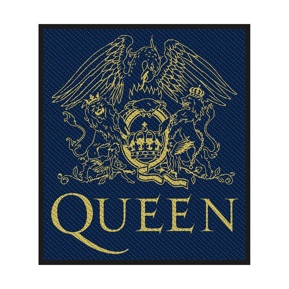 Queen Standard Patch Classic Crest new Official Blue - Walmart.com