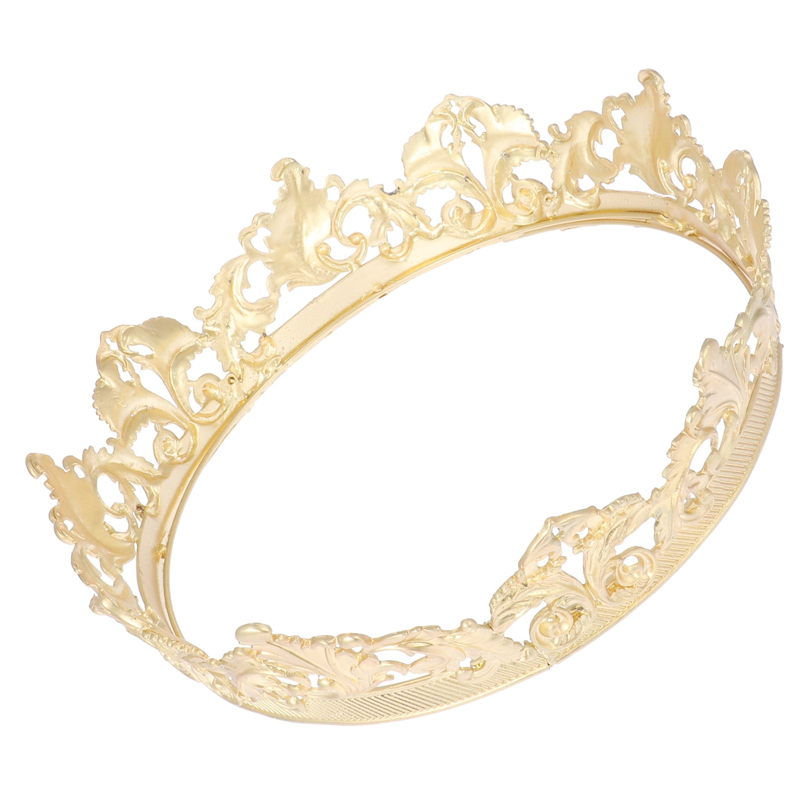 Men's Queen Crown Performance Prop Prom Golden King Wedding Headgear ...