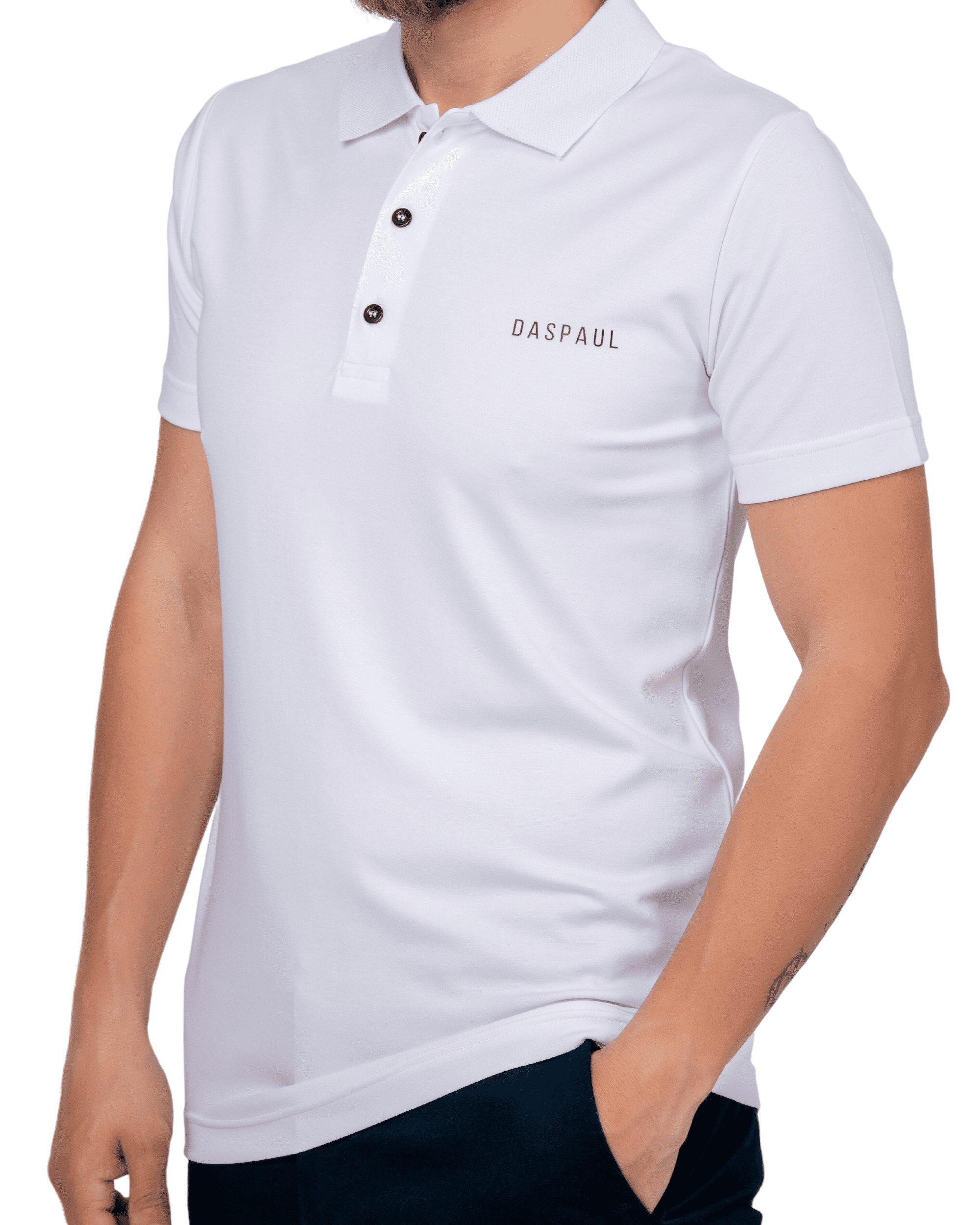 Men's Quick-Dry Golf Polo Shirt- Cotton Polyester Blend Shirt - Walmart.com