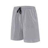 Men's Quick Dry Loose-Fit Athletic Shorts,Drawstring Waist Zipper ...