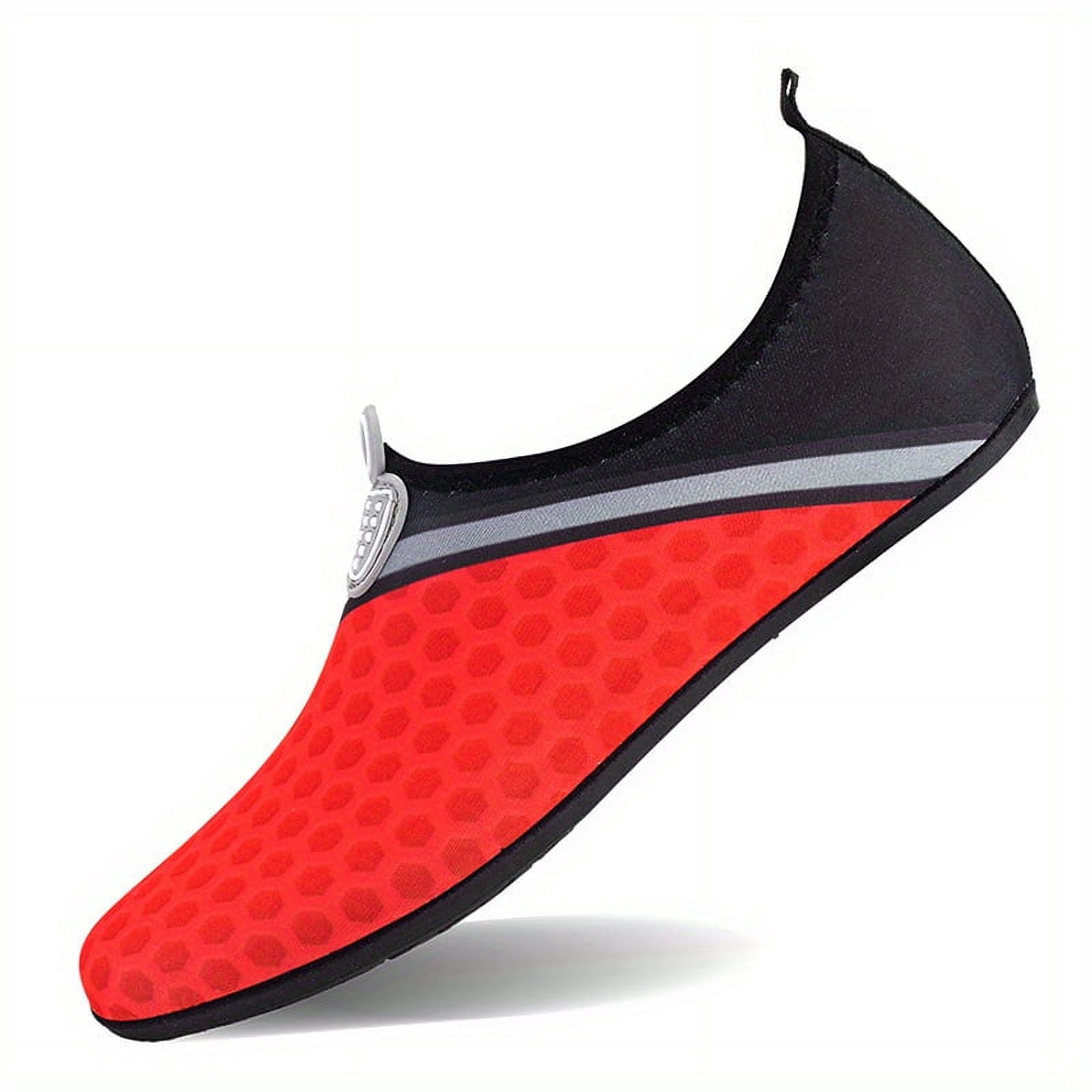 Men's Quick-Dry Water Shoes Lightweight Non-Slip Aqua Footwear for ...