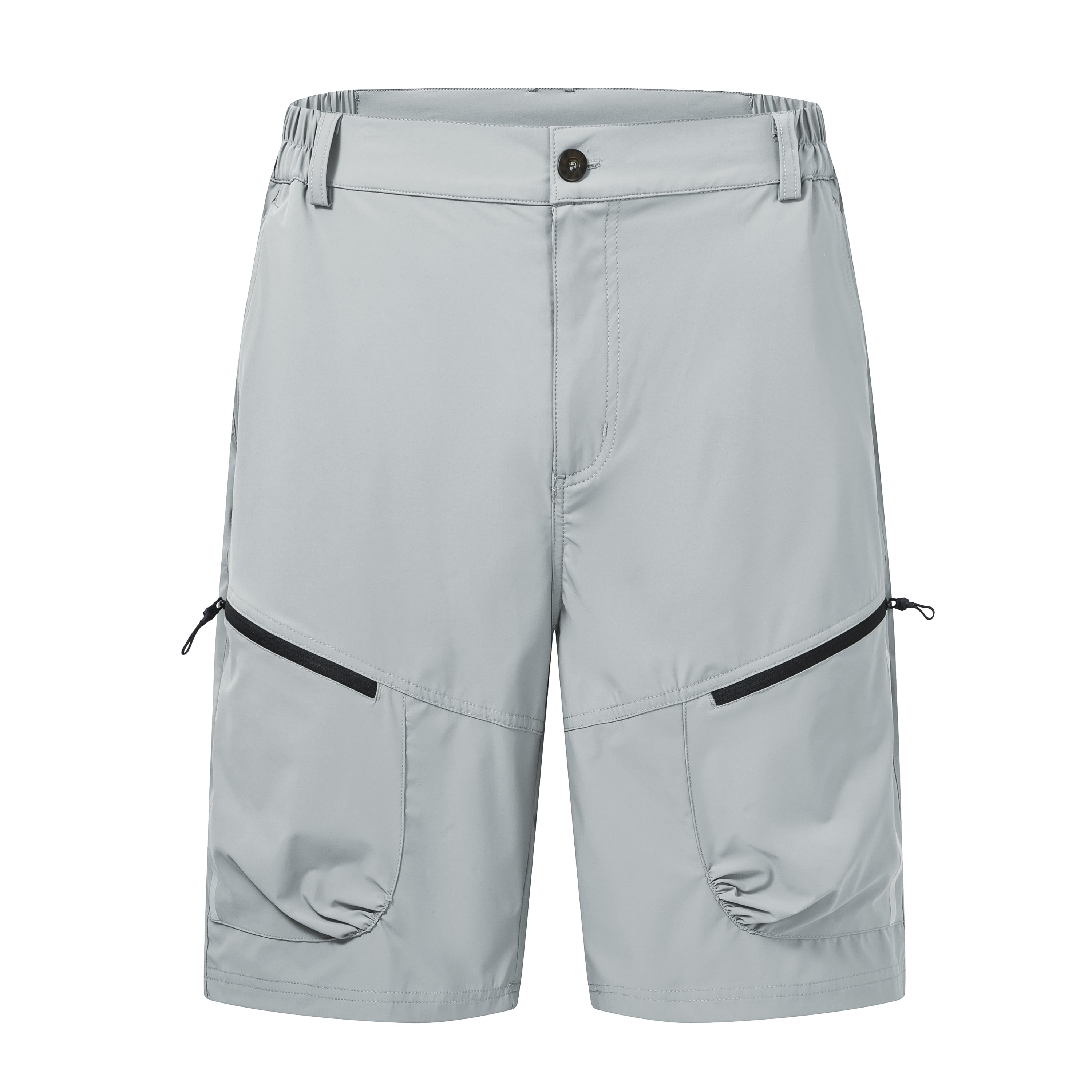 Men's Quick Dry Waterproof Stretch Reflective Stripe Cargo Hiking ...