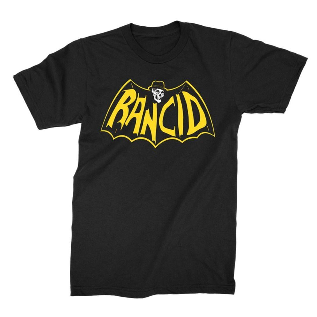 Men's Rancid Skele-Tim Bat Tee T-shirt Small Black - Walmart.com