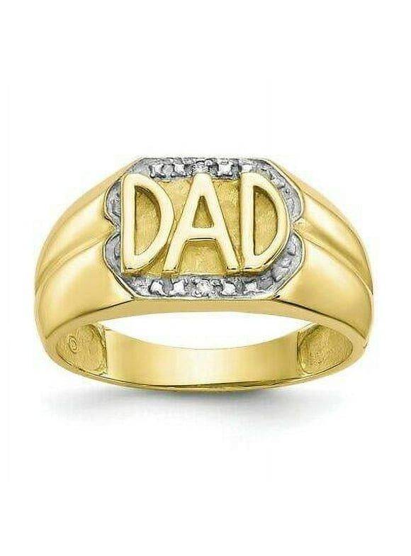 Dad Gold Rings