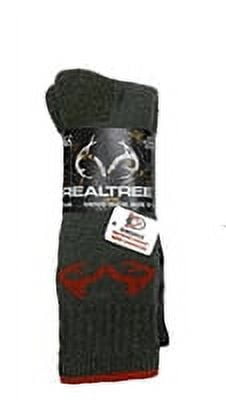 Men's Realtree All Season Wear 2 pack Boot Sock - Walmart.com