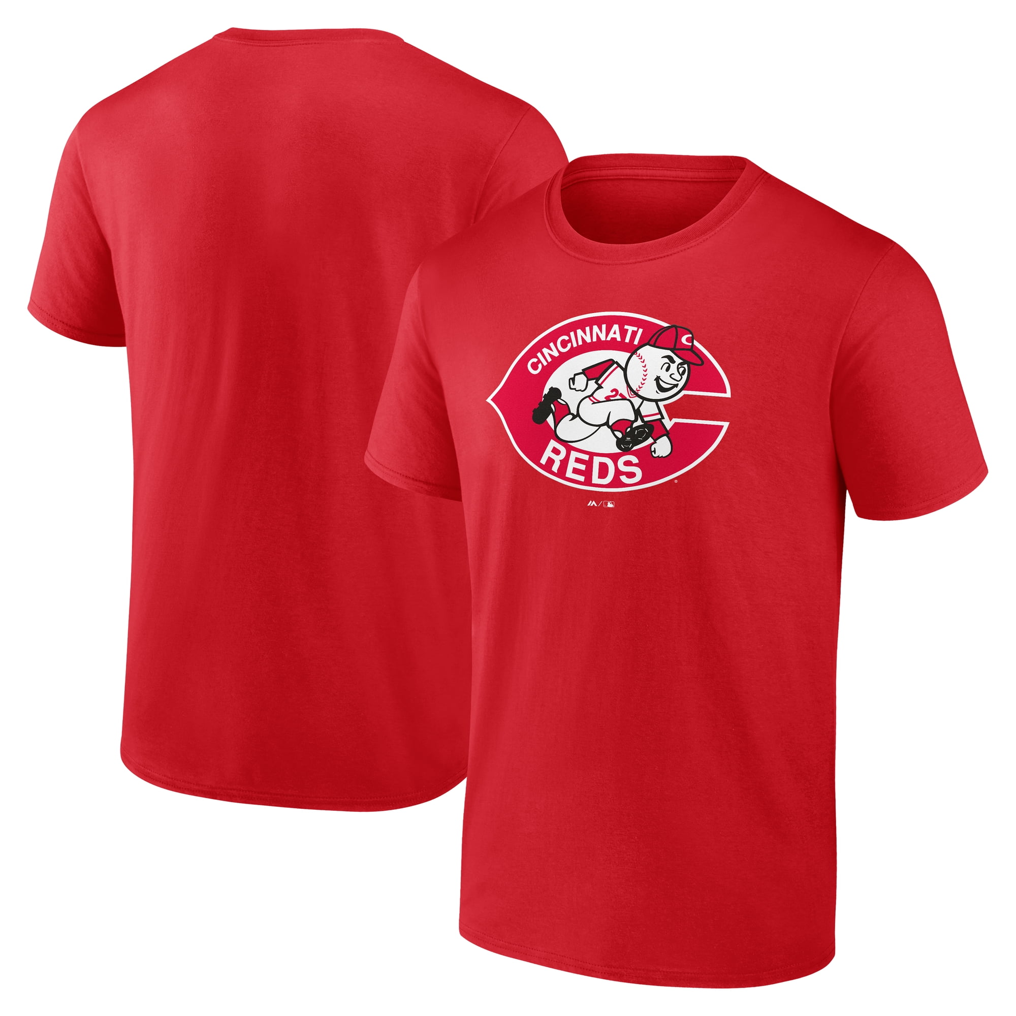 Cincinnati Reds Men's Red Top Ranking Cooperstown Collection T-Shirt ...