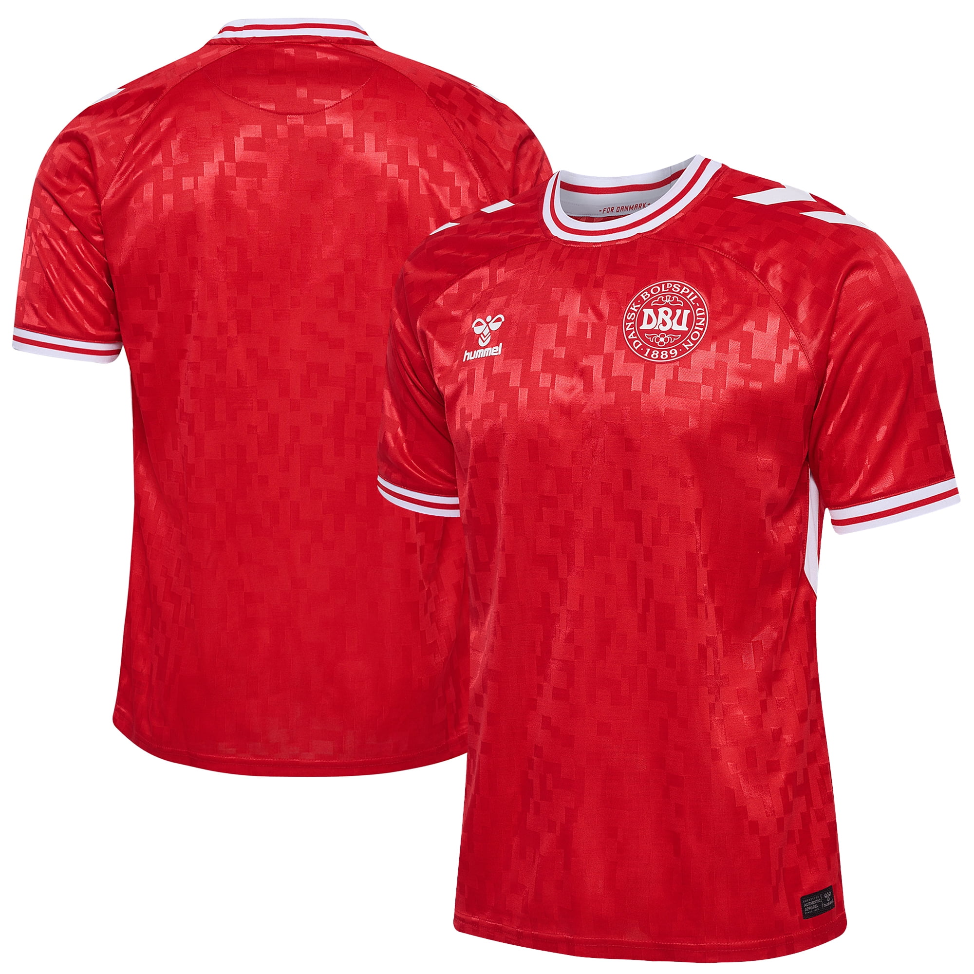 Men's Red Denmark National Team 2024 Home Replica Jersey - Walmart.com