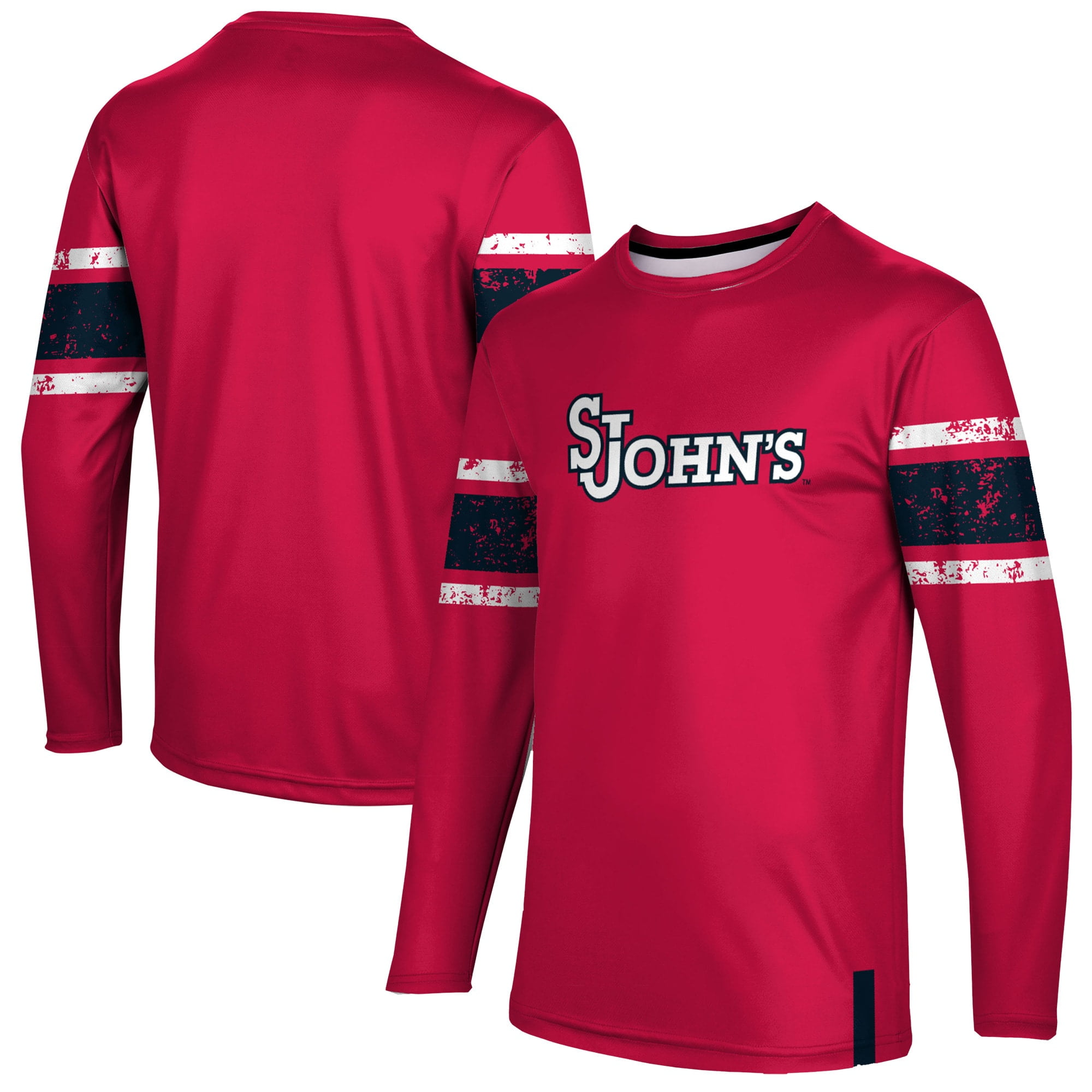 Men's Red St. John's Red Storm Long Sleeve T-Shirt - Walmart.com