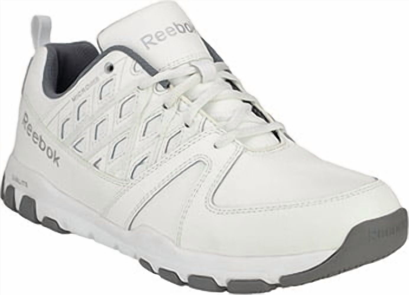 Men's Reebok Steel Toe Athletic Work Shoe RB4443, White - Walmart.com