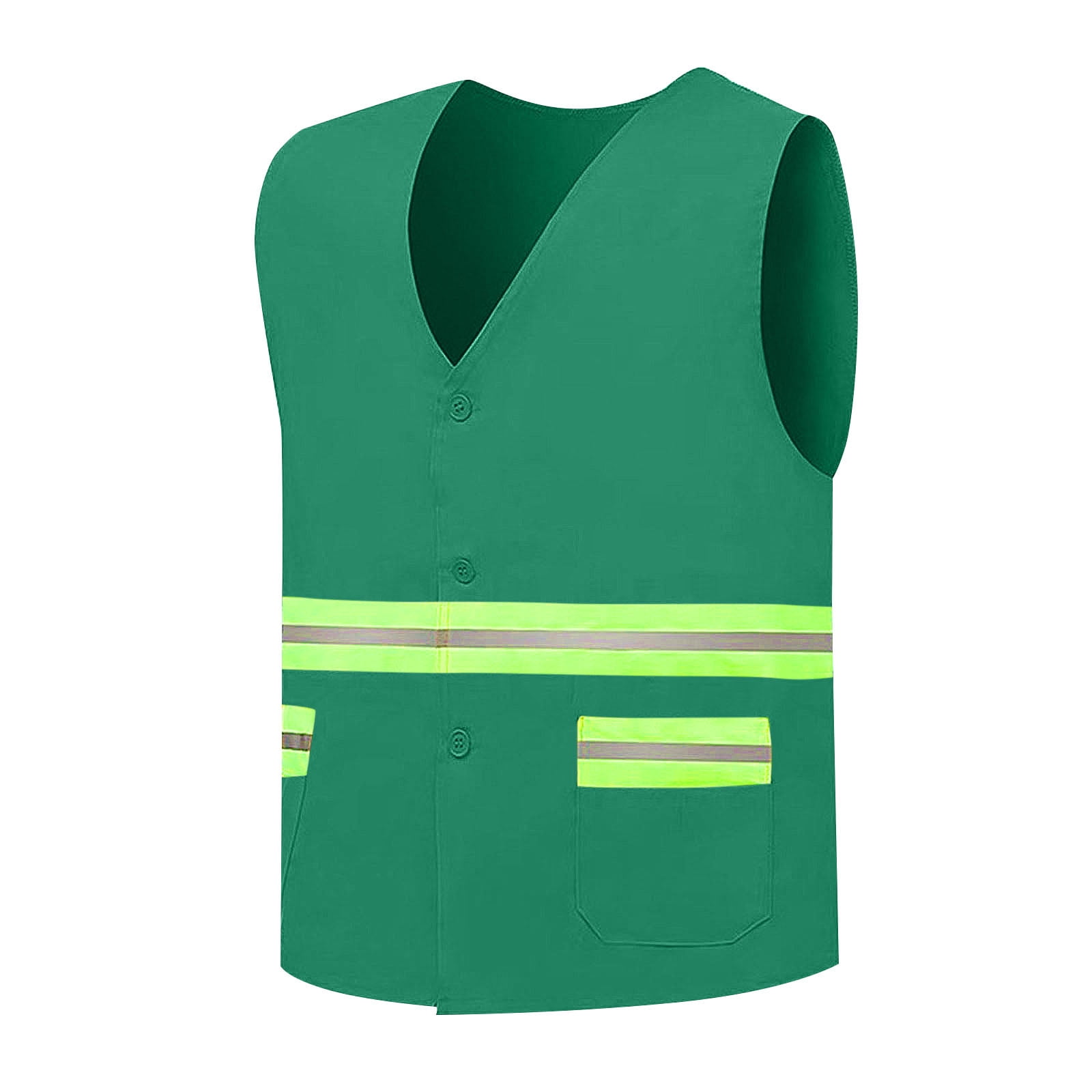 Men's Reflective Tank High Visibility Safety Vest Construction ...