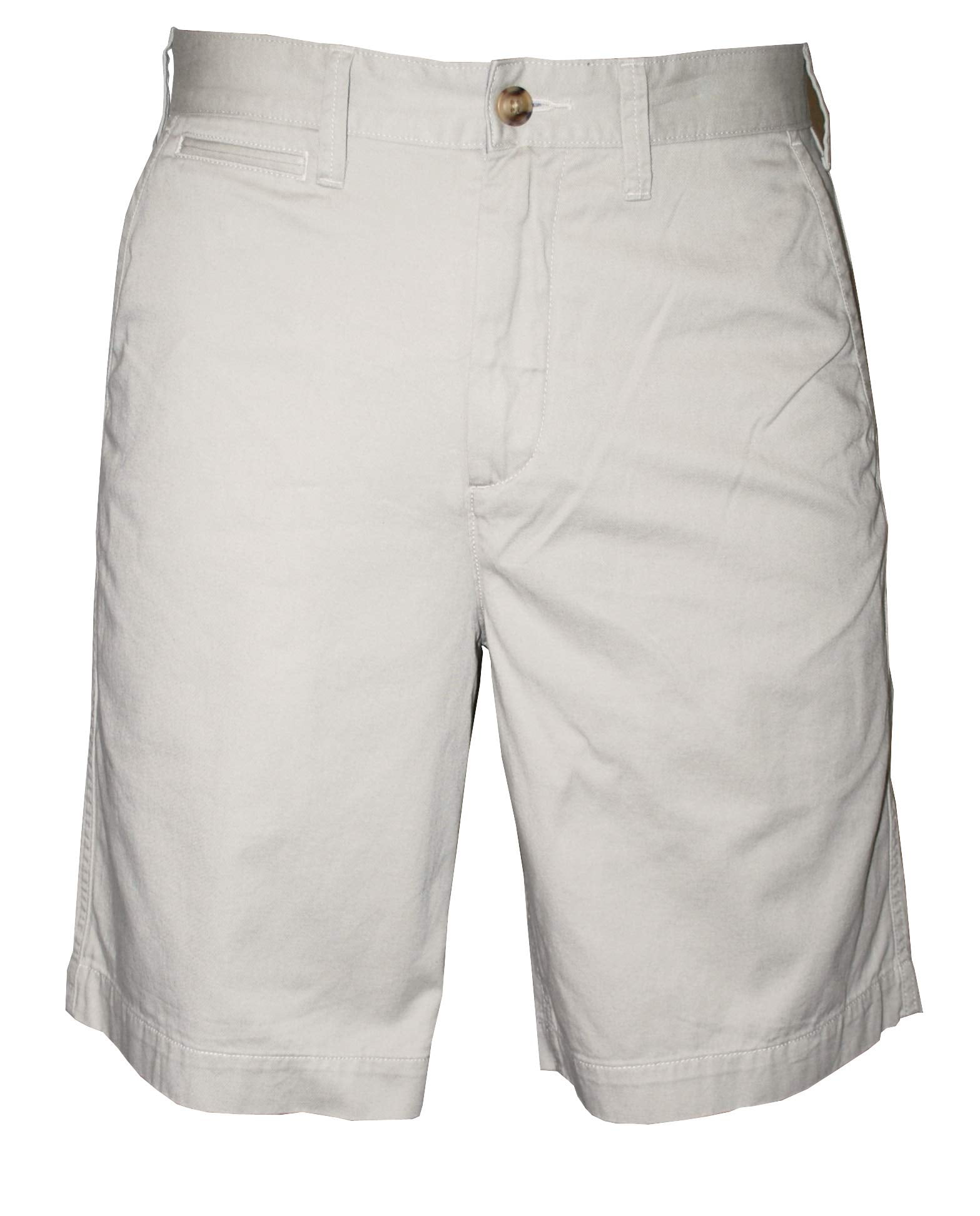 Men's Relaxed-Fit Twill 10" Inseam Surplus Shorts 100% Cotton (Olive ...