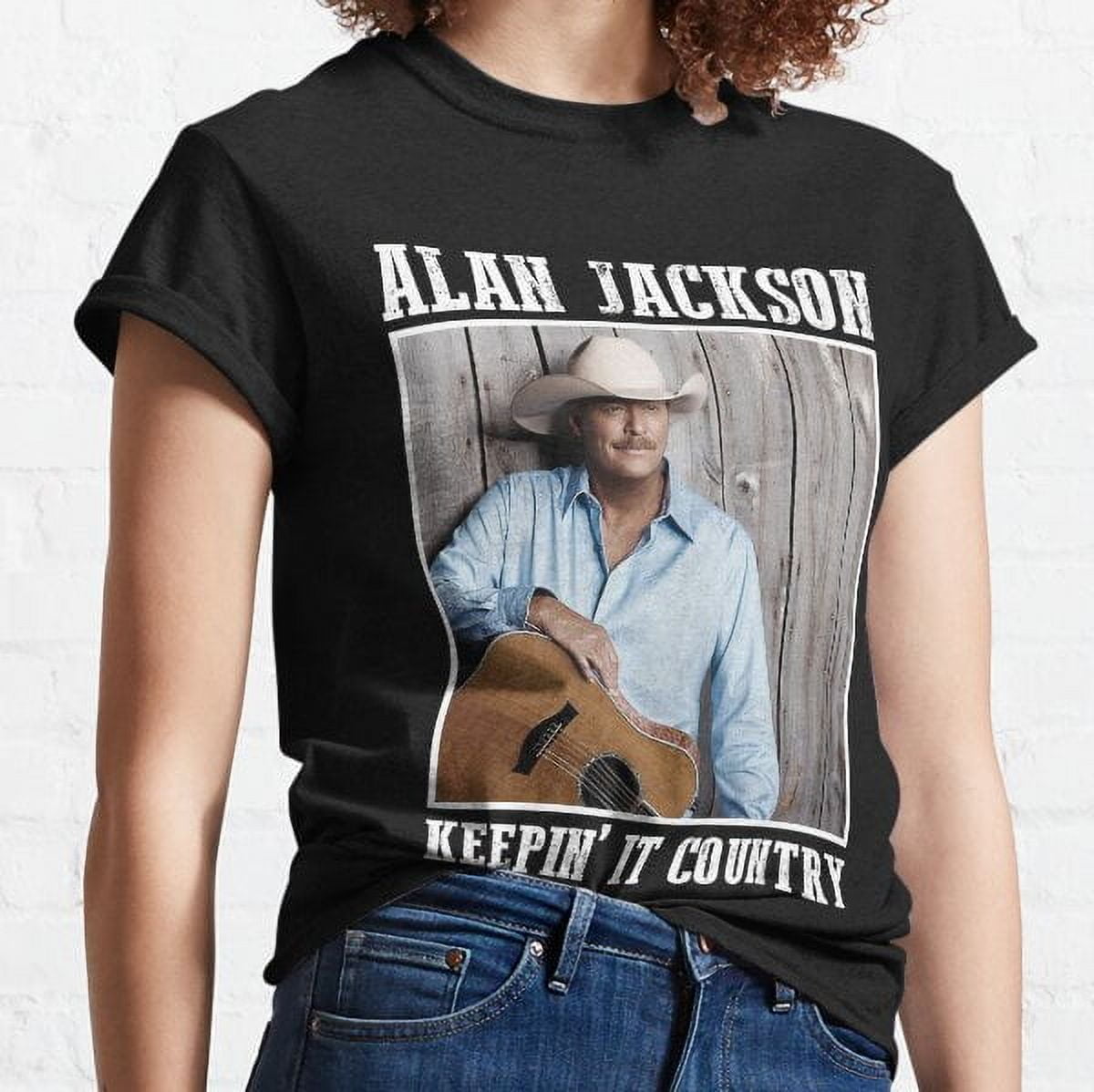 Men's Retro Alan Jackson Keepin' It Country Classic T-Shirt - Walmart.com