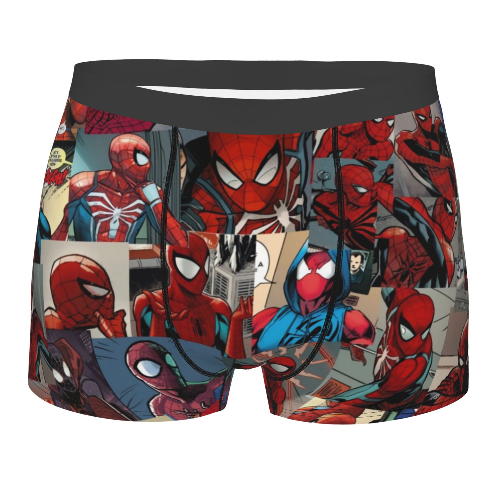 Men's Retro Spider-Man Boxer Briefs Funny Boxer Shorts Hilarious Gag ...