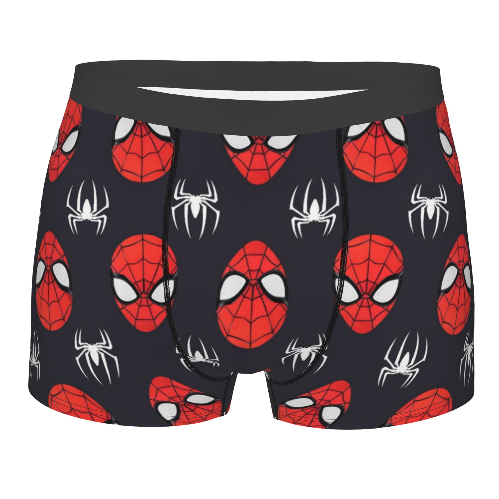Men's Retro Spider-Man Head Boxer Briefs Funny Boxer Shorts Hilarious ...