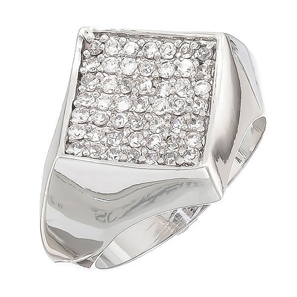 Charles Raymond Bling Bling Hip Hop Iced Out Luxury Men's Ring - 555 ...