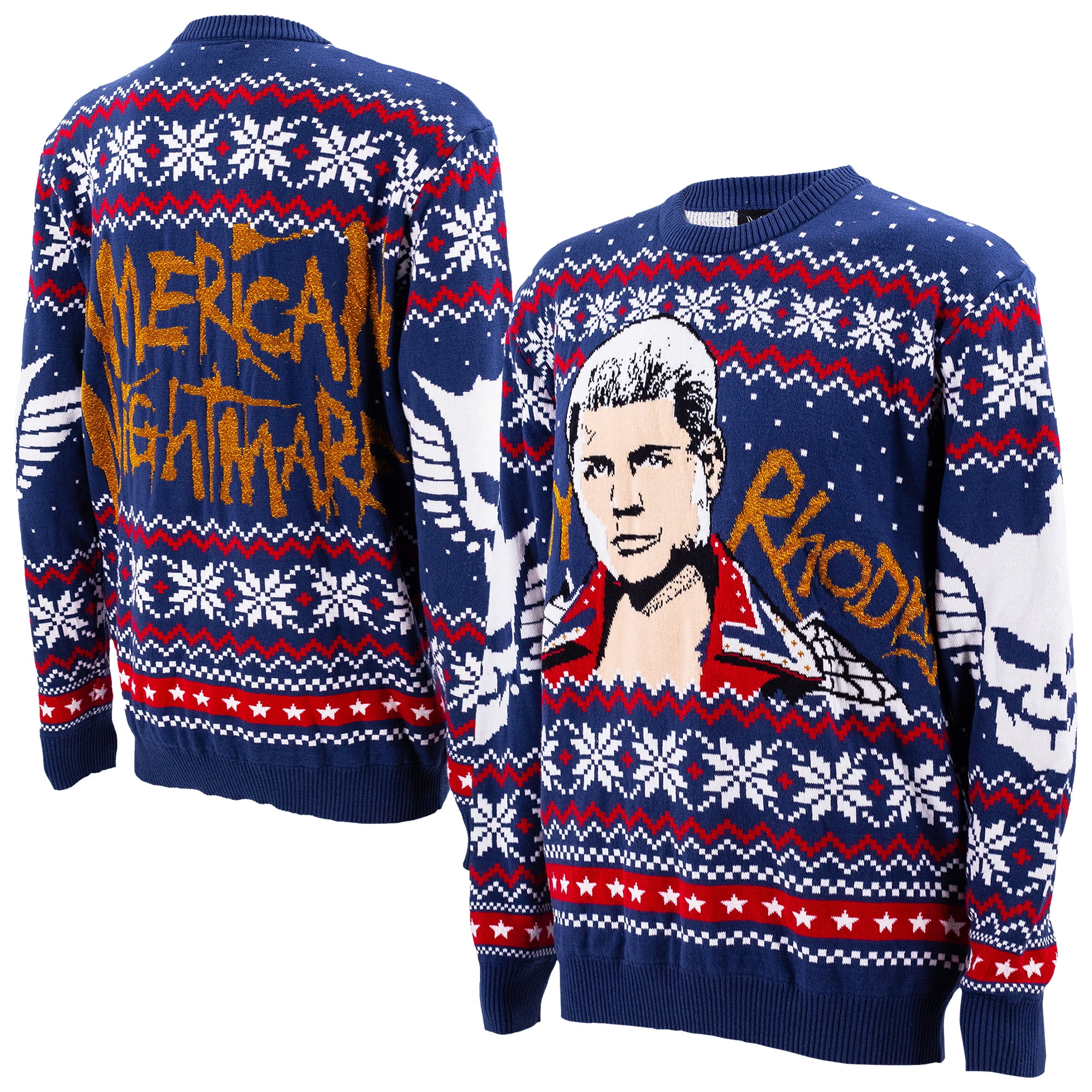 Men's Ripple Junction Navy/White Cody Rhodes American Nightmare Holiday ...