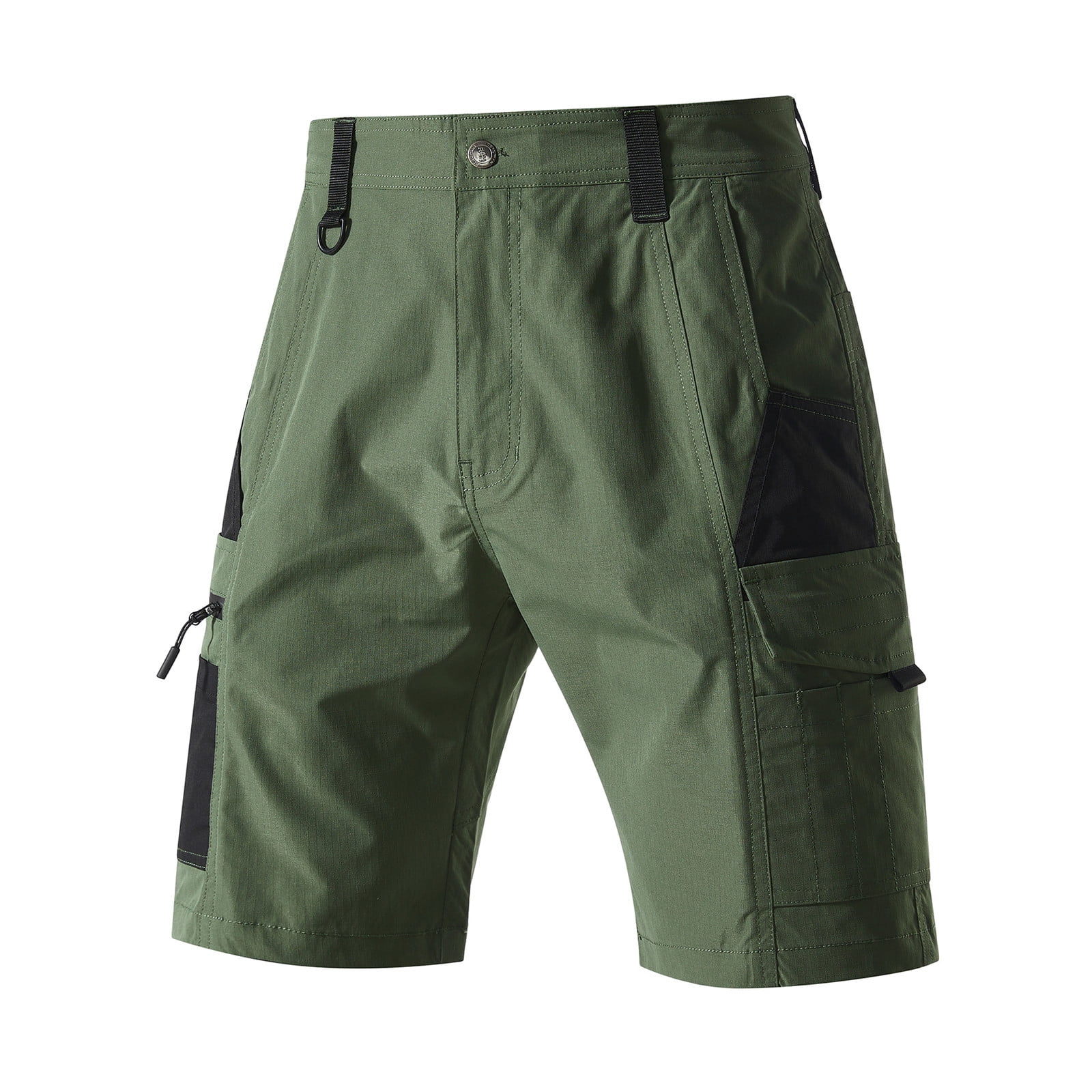 Men's Ripstop Stretch Work Pants, Lightweight Waterproof Elastic ...