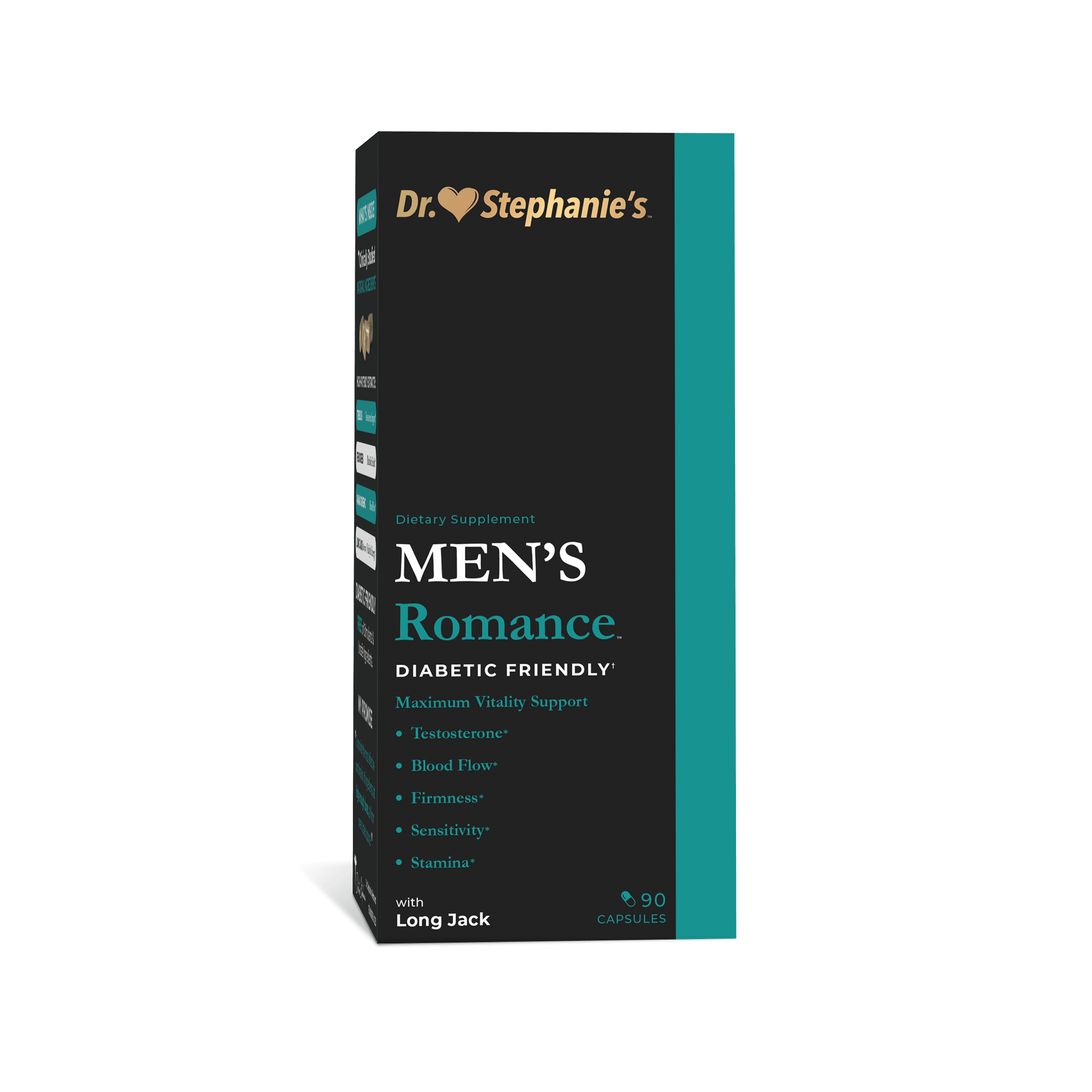 Dr. Stephanie's Men's Romance Supplement with Tribulus, Fenugreek ...