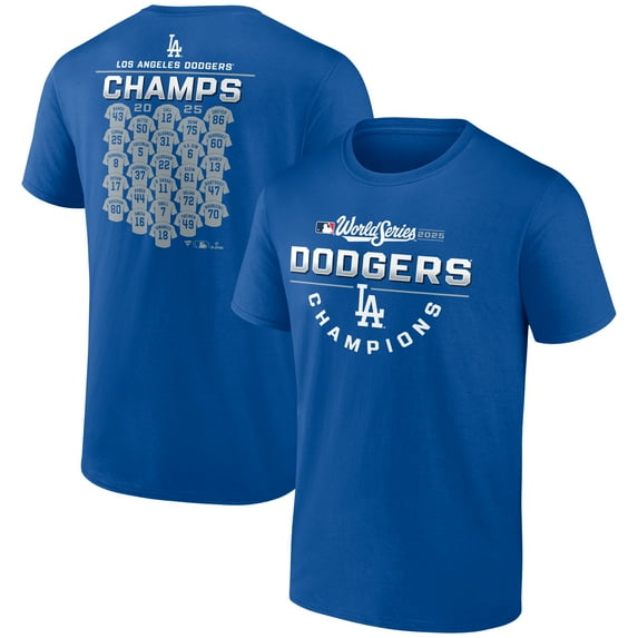 Men's Royal Los Angeles Dodgers 2025 World Series Champions Jersey ...