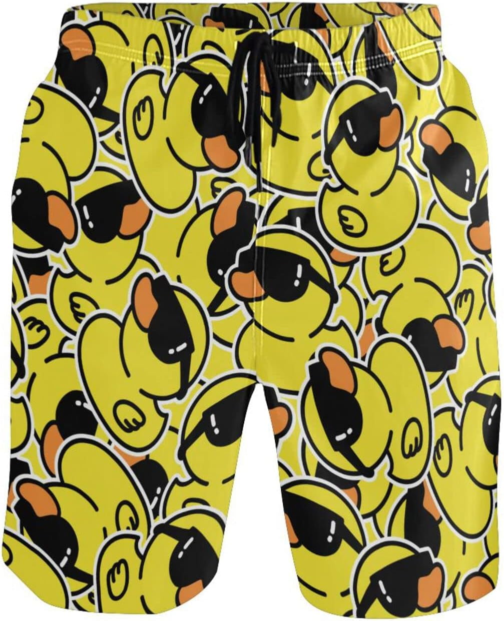 Men's Rubber Duck With Sunglasses Beach Shorts Summer Swim Trunks ...