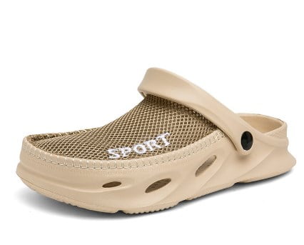 Men’s Rubber Sport Clogs with Breathable Mesh Upper - Walmart.com